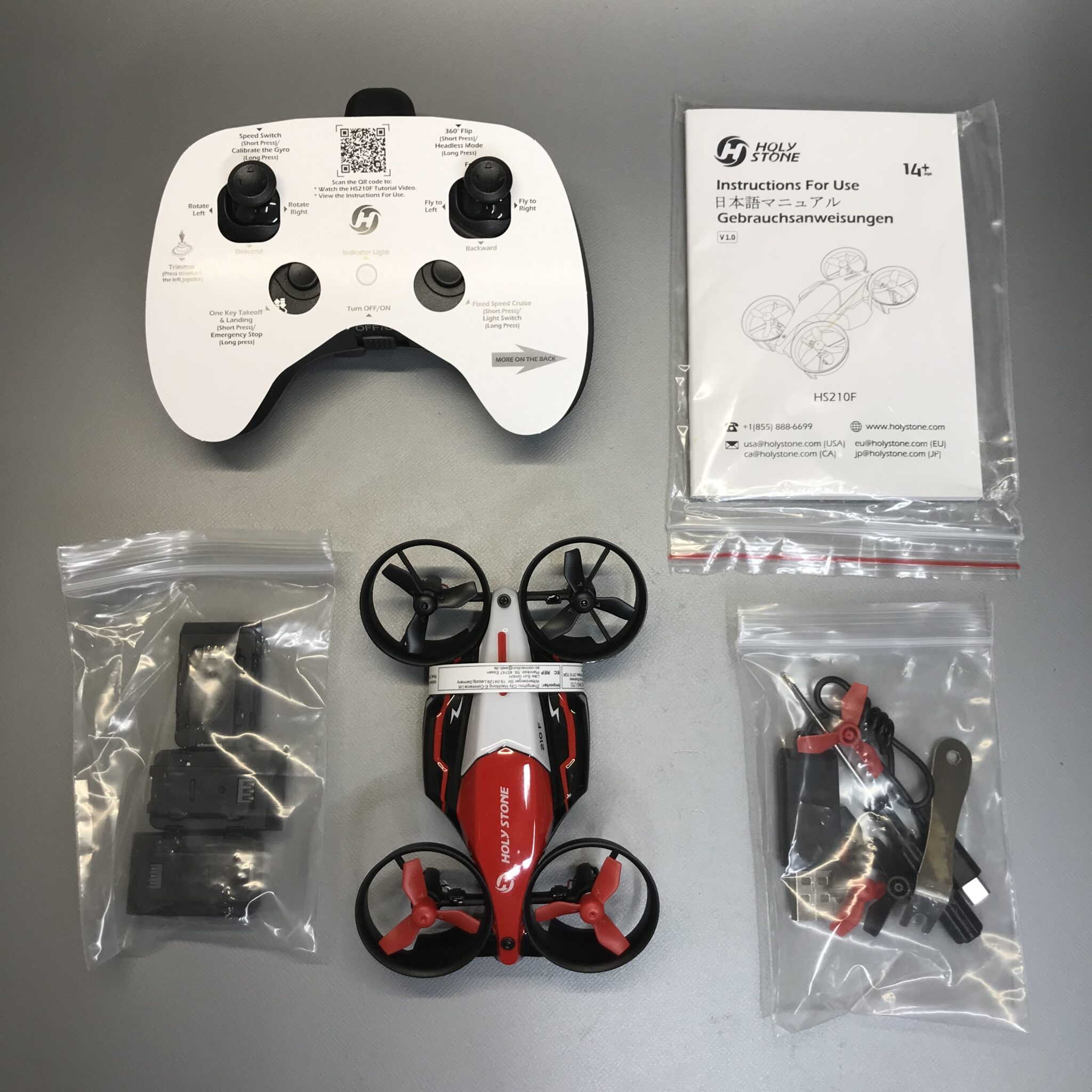 HolyStoneのHS210シリーズ最新機種HS210Fは超軽量な高機能ミニドローン（クーポン、動画あり） | ねわげの楽しいホビー生活